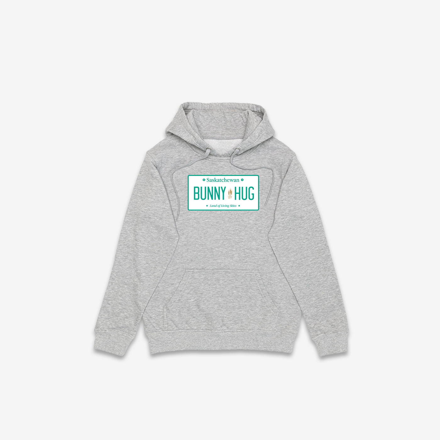 Saskatchewan Bunny Hug Licence Plate Hoodie