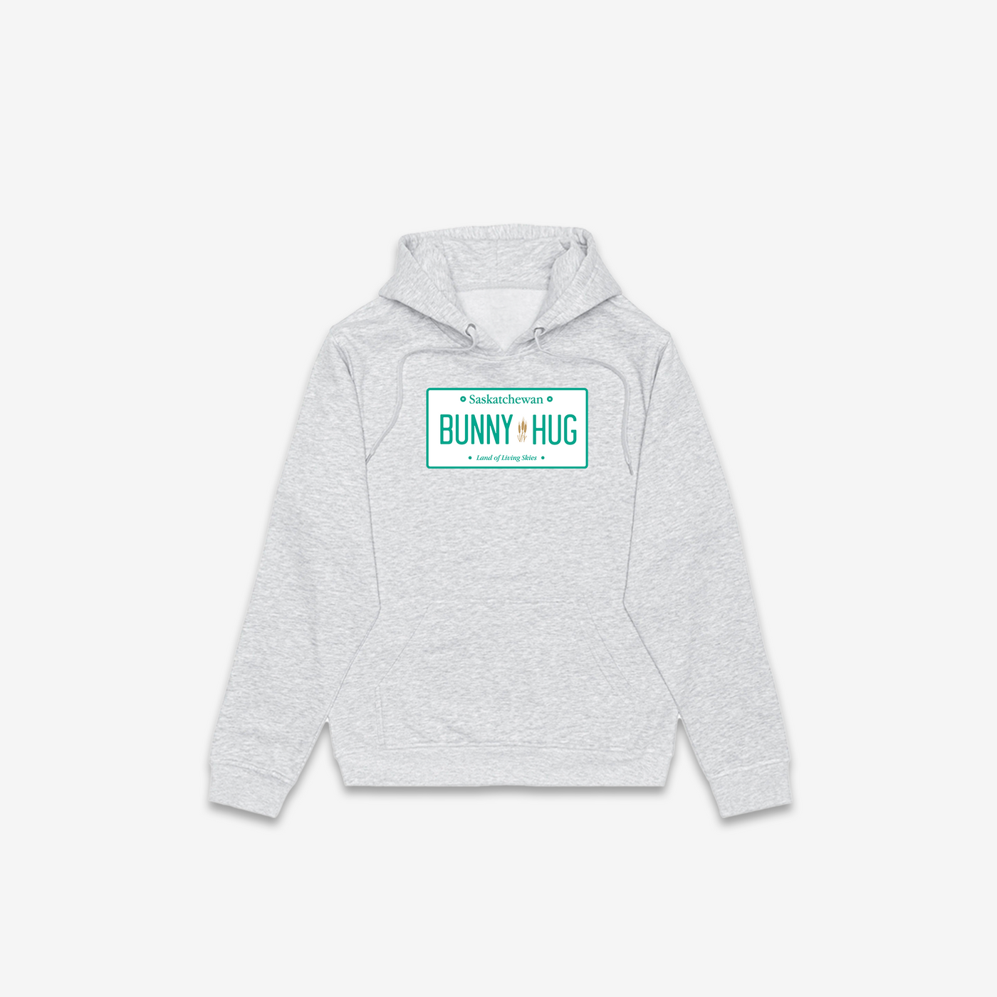 Saskatchewan Bunny Hug Licence Plate Hoodie