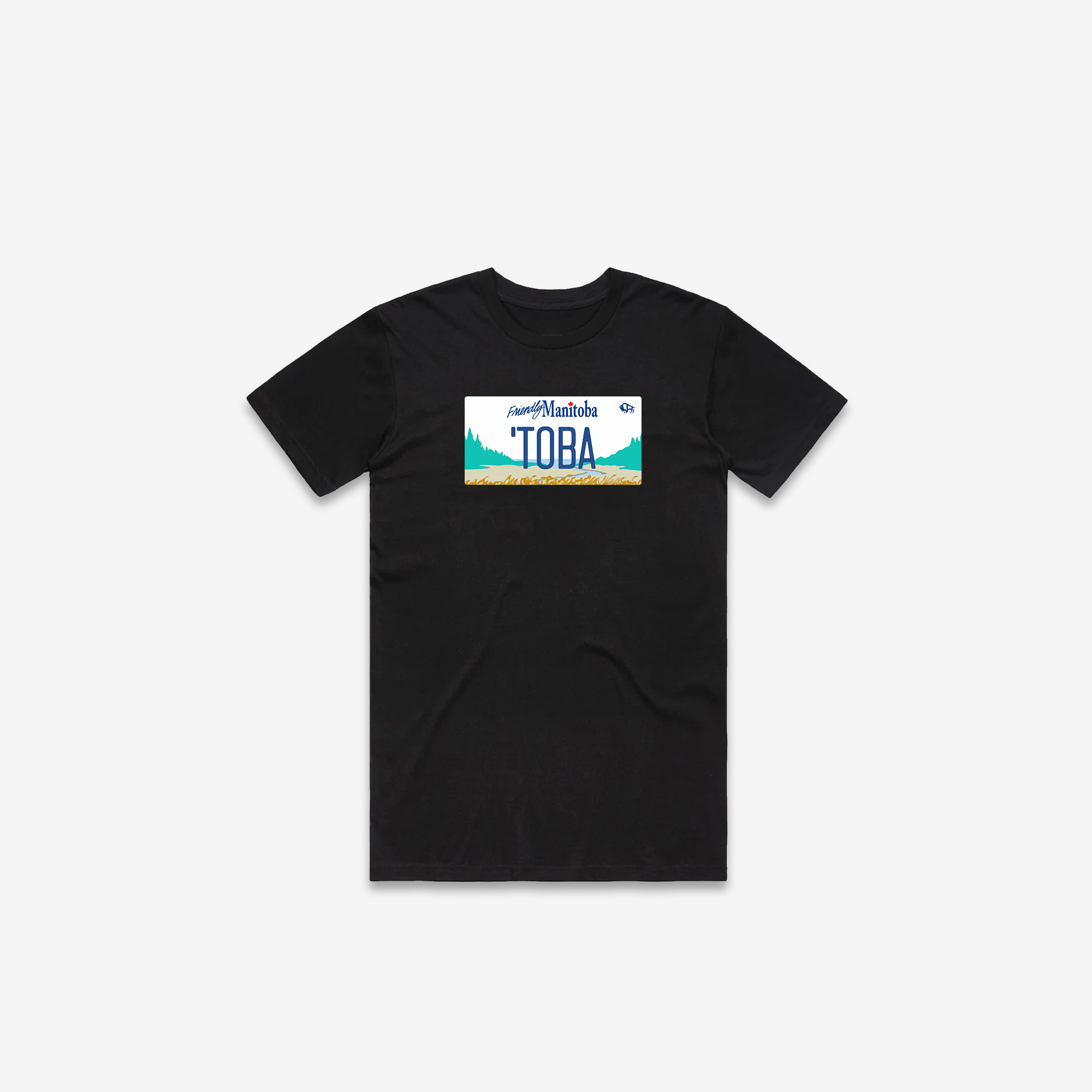 Toba Licence Plate T-Shirt