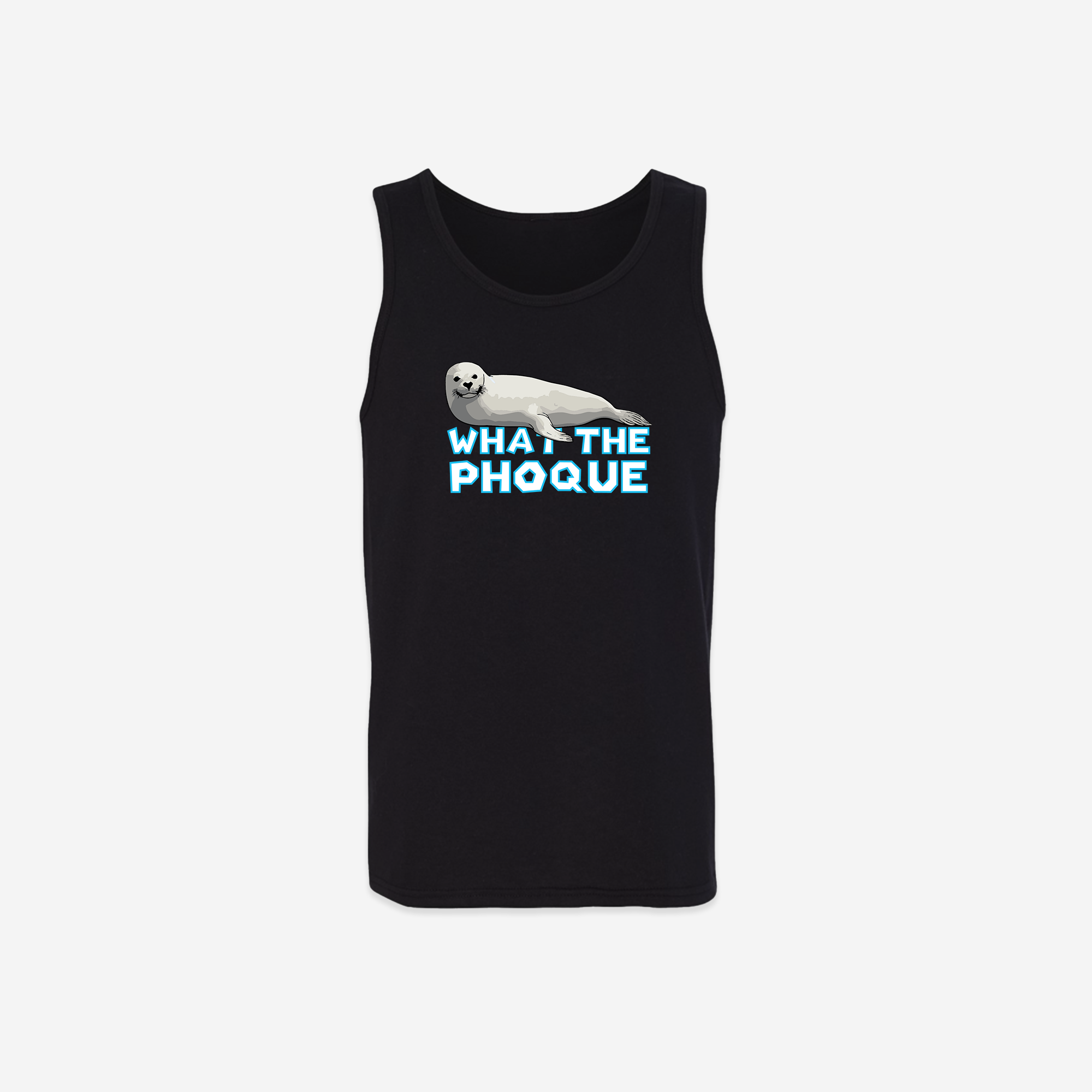 What the Phoque Tank Top - Black